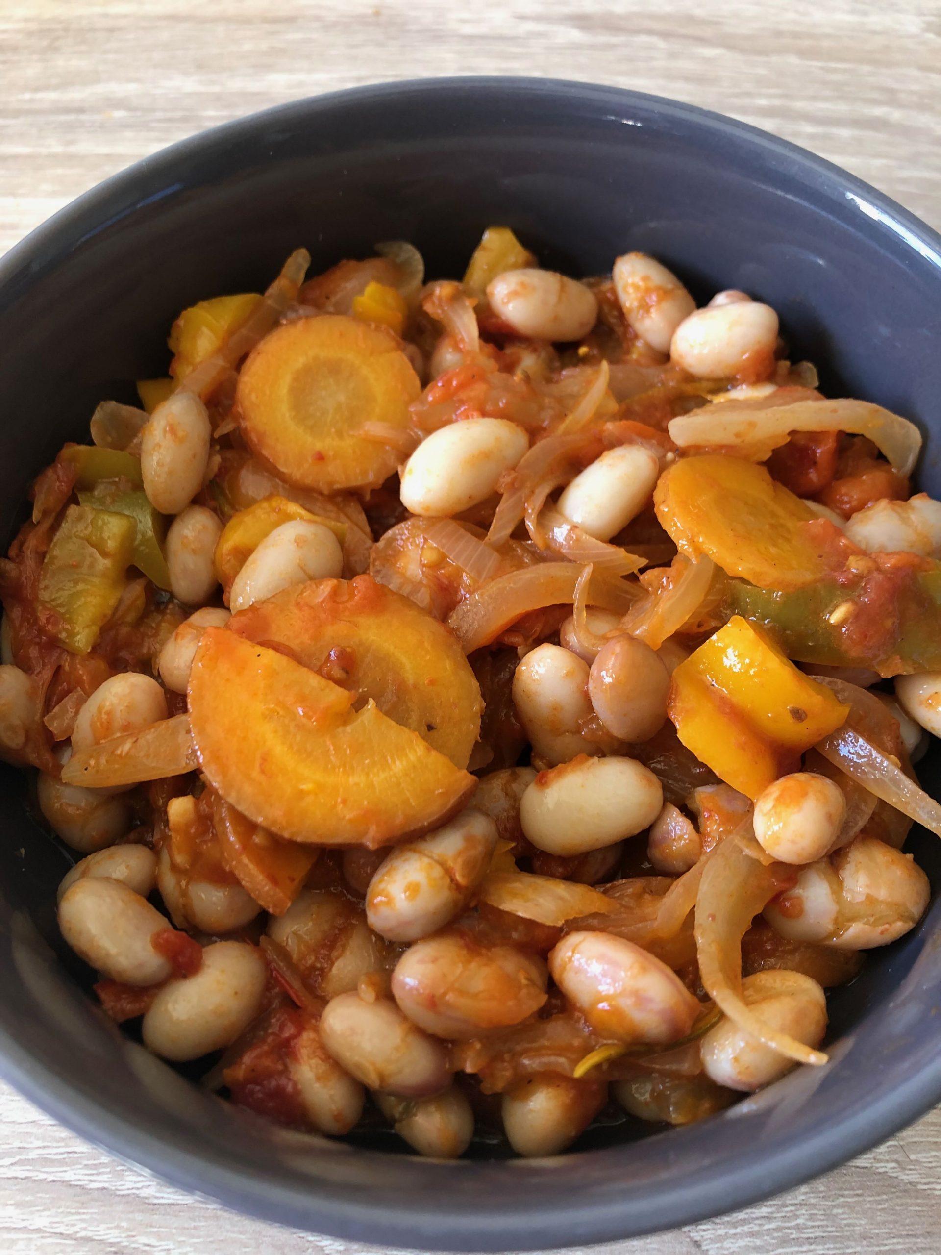 Haricots coco aux petits légumes - Fanny Rodhon Diététicienne ...
