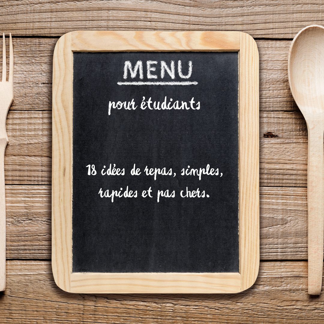 Menus de rentrée pour étudiants - Fanny Rodhon Diététicienne ...